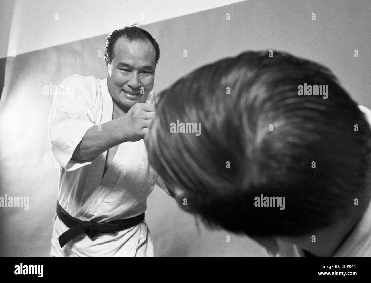 Mas Oyama, founder of Kyokushin Karate, shown here in 1960 Stock Photo - Alamy