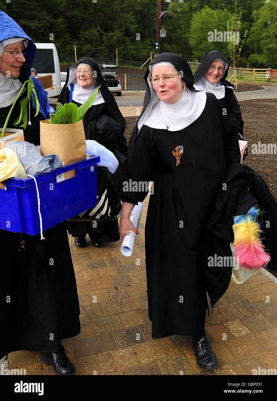 Nuns move into new eco-convent Stock Photo - Alamy