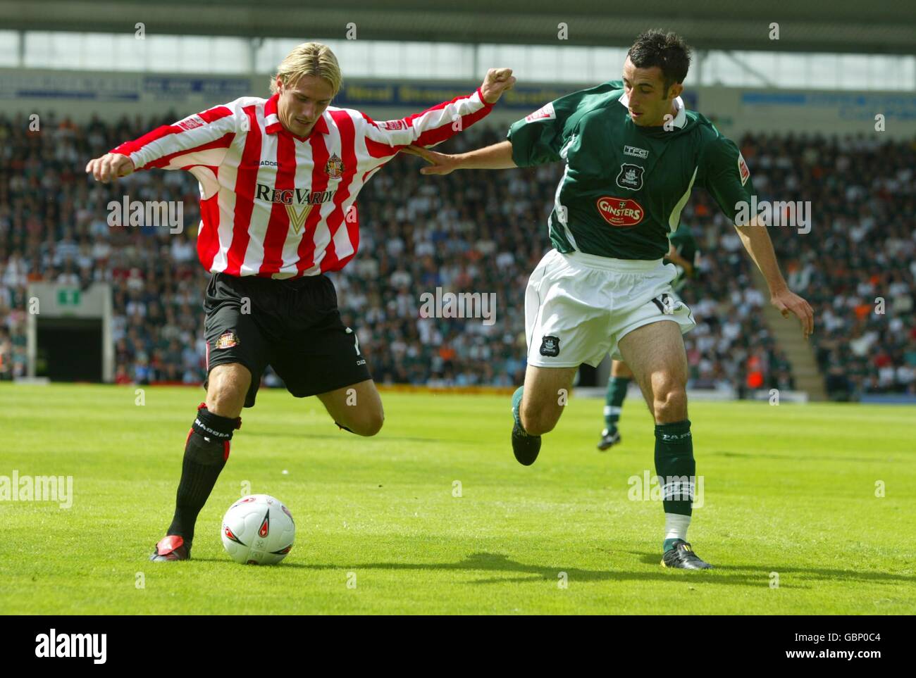 Coca cola football league championship plymouth argyle v sunderland hi ...