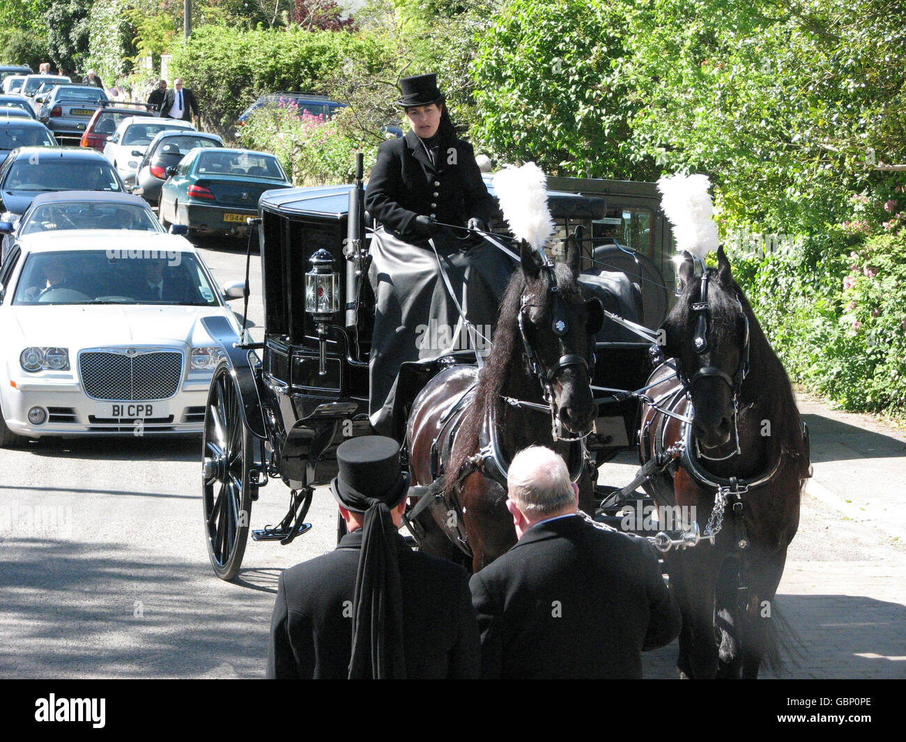Dennis Heymer funeral Stock Photo - Alamy