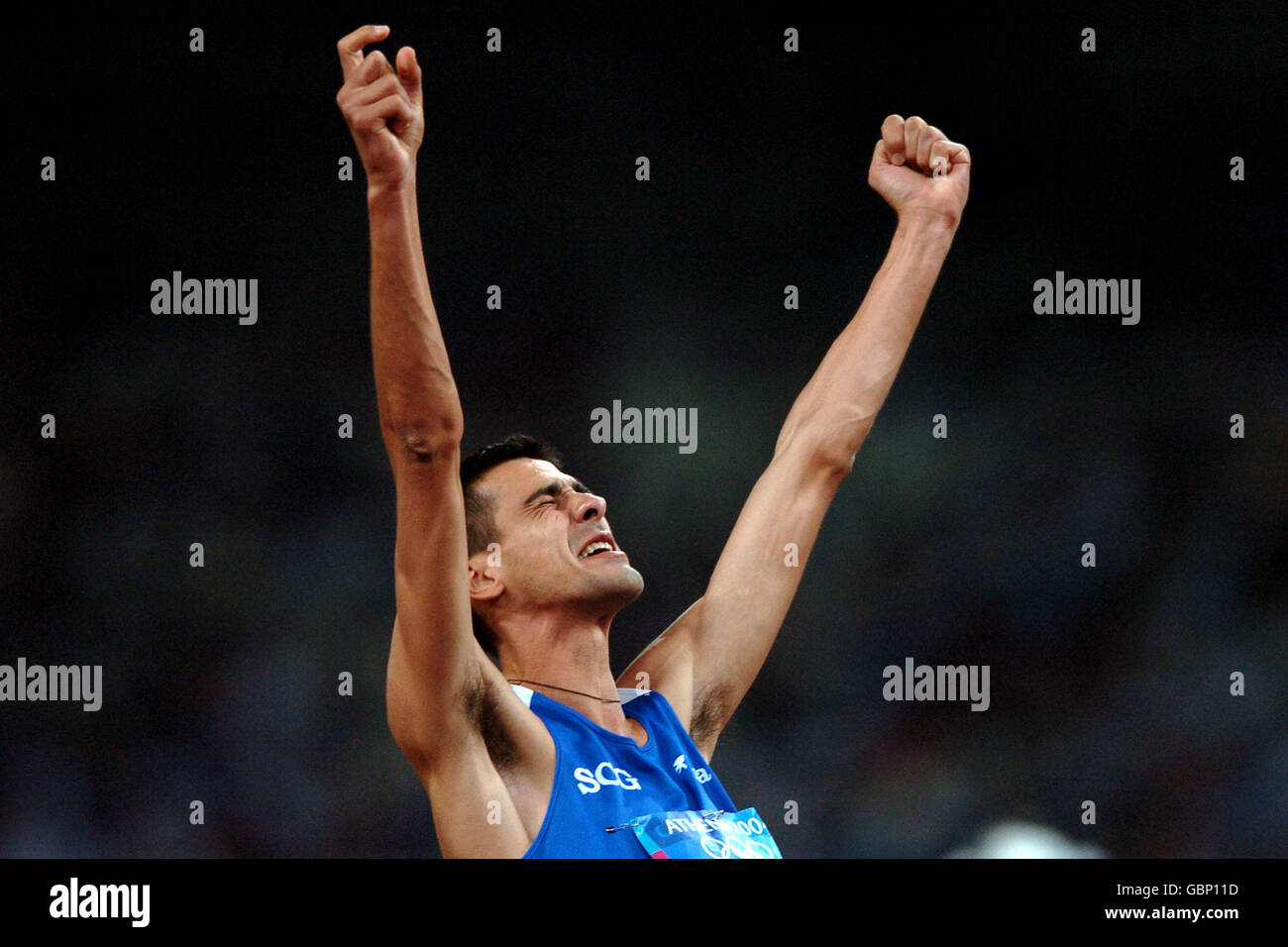 Mens high jump qualification group a hi-res stock photography and ...