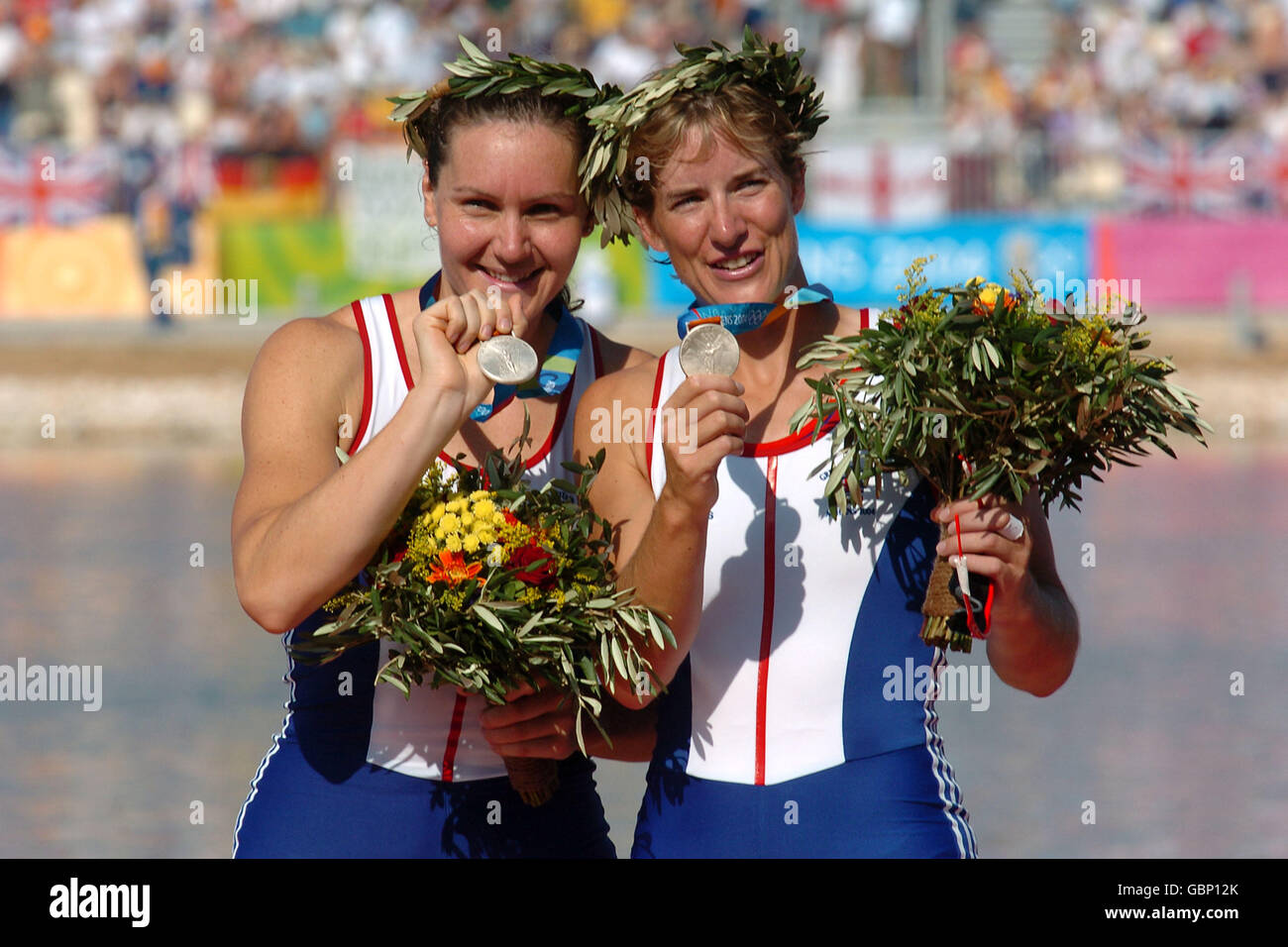 Rowing - Athens Olympic Games 2004 - Women's Pairs - Final Stock Photo ...