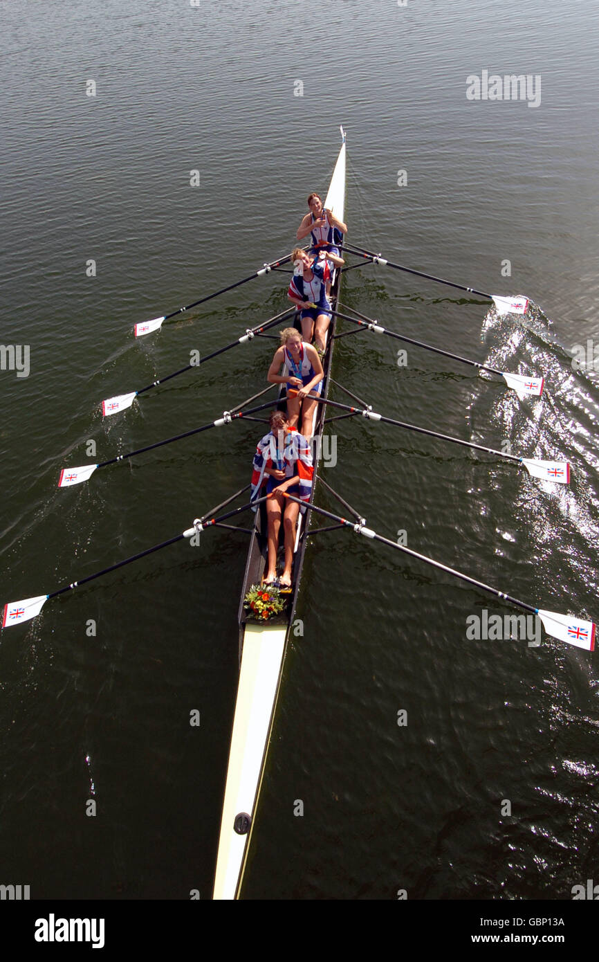 Rowing - Athens Olympic Games 2004 - Women's Quadruple Sculls - Final ...