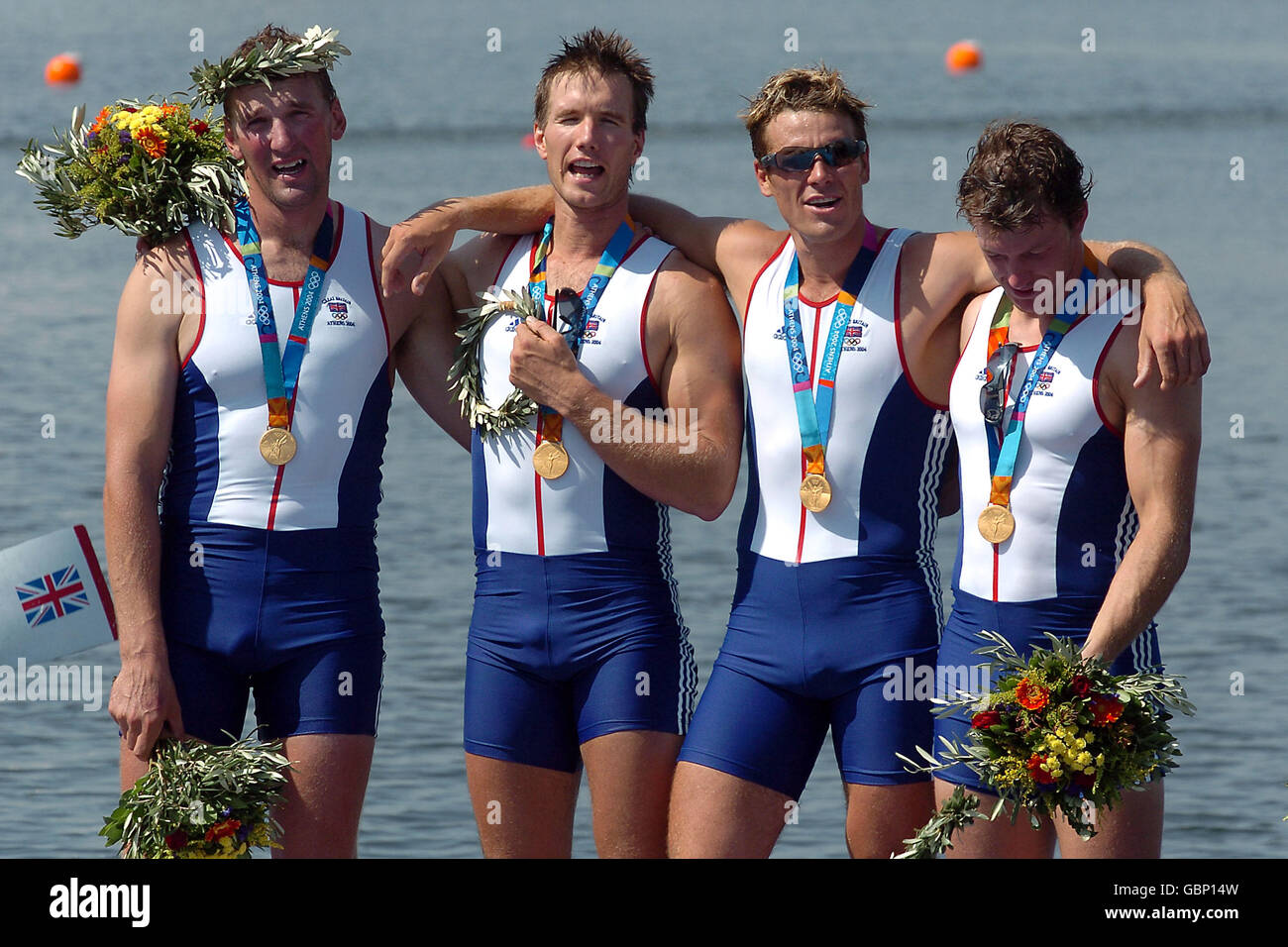 Rowing - Athens Olympic Games 2004 - Men's Fours - Final Stock Photo ...