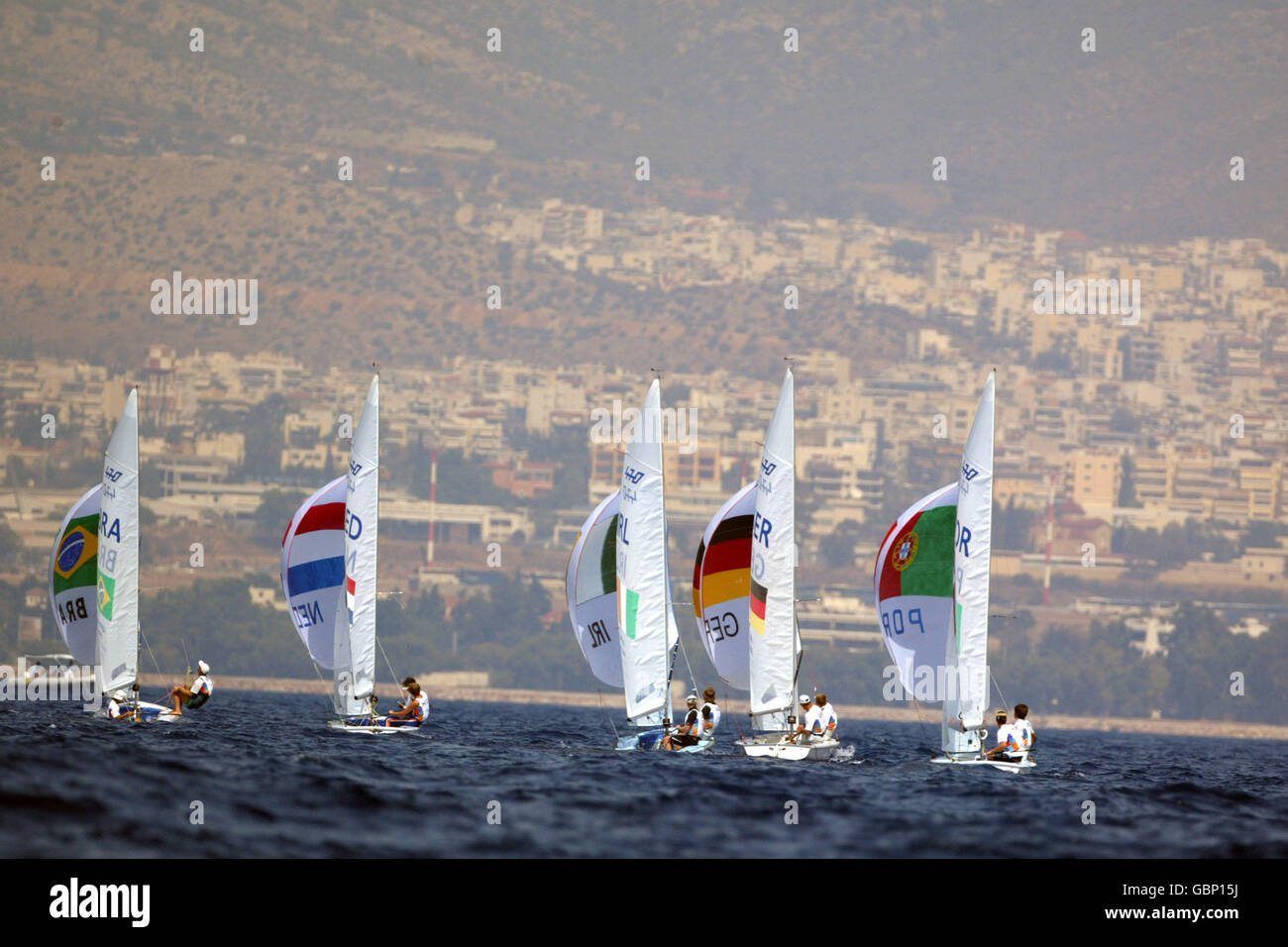 Sailing - Athens Olympic Games 2004 - Men's Double-handed Dinghy-470. A ...