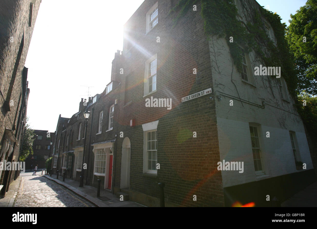 Save Little Green Street Stock Photo - Alamy