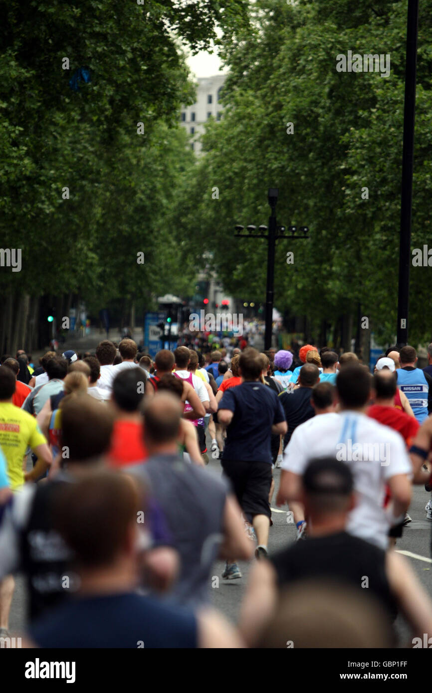 Athletics - Bupa London 10,000 Run - London Stock Photo - Alamy