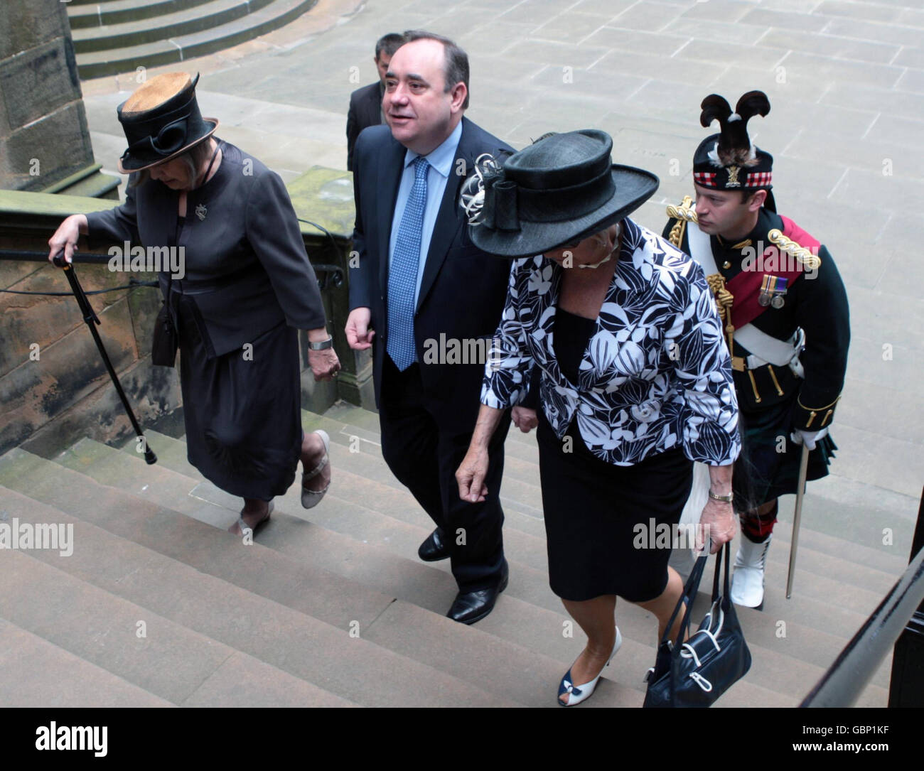 Alex Salmond delivers key-note speech Stock Photo - Alamy