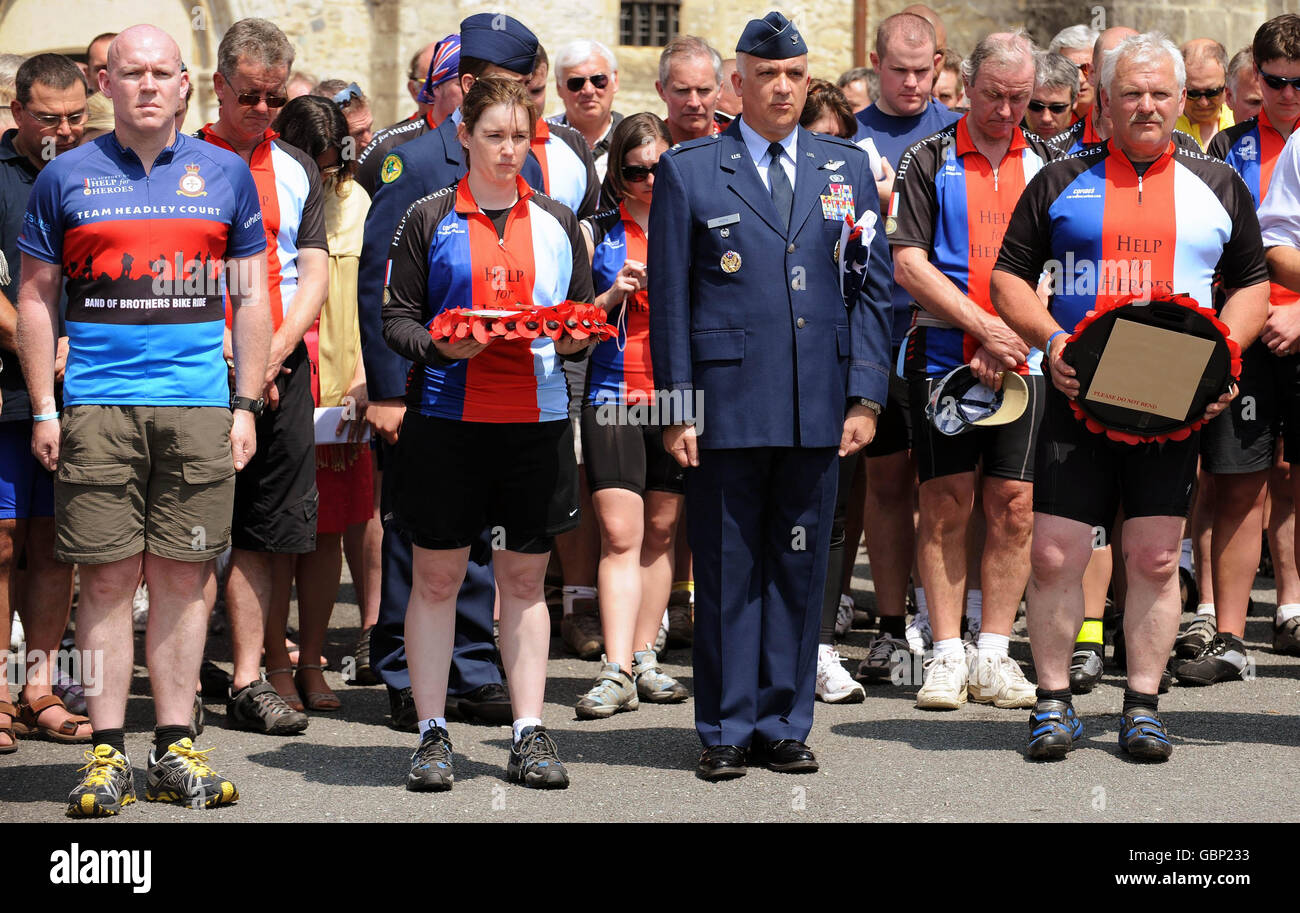 Former Royal Marine, John Gostick, 58, (right), from Oxfordshire, whose ...