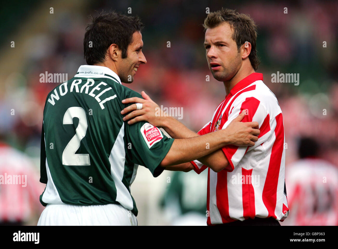 Plymouth argyles david worrell hi-res stock photography and images - Alamy