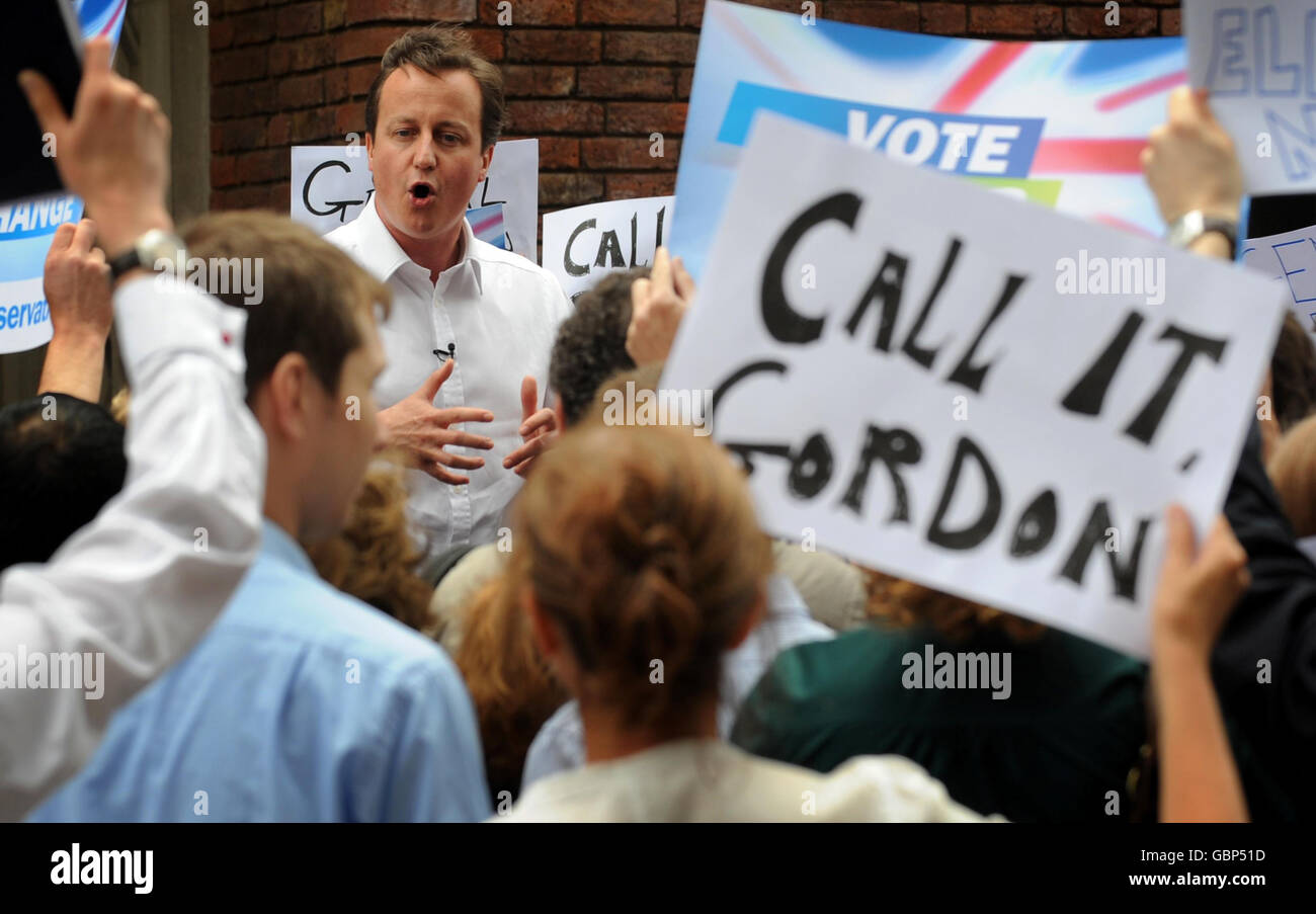 Local and European elections 2009 Stock Photo - Alamy