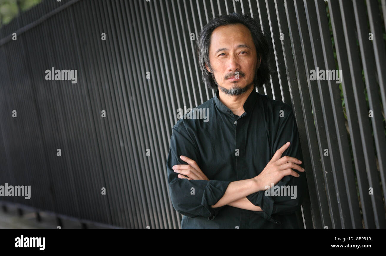 Ma Jian, the acclaimed author of 'Beijing Coma' in London Stock Photo ...