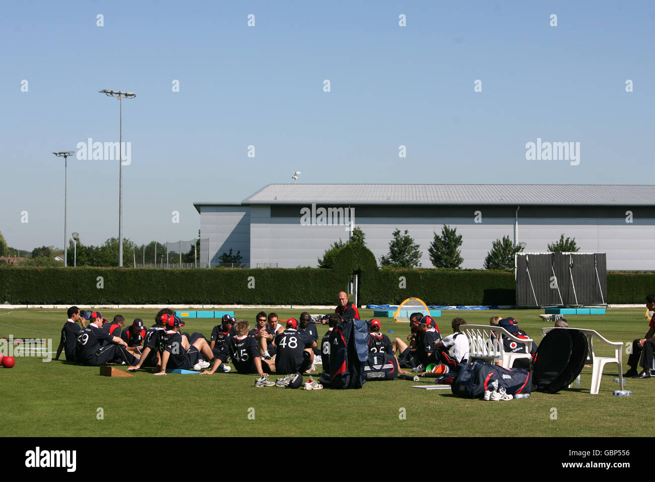 Cricket England Training Session Loughborough High Resolution Stock ...