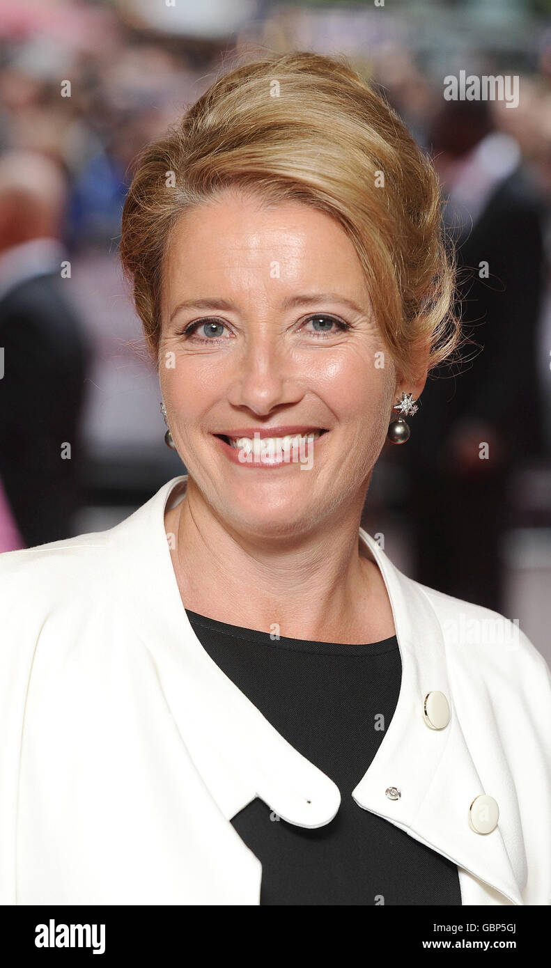 Emma Thompson arrives at the premiere of Last Chance Harvey at the ...