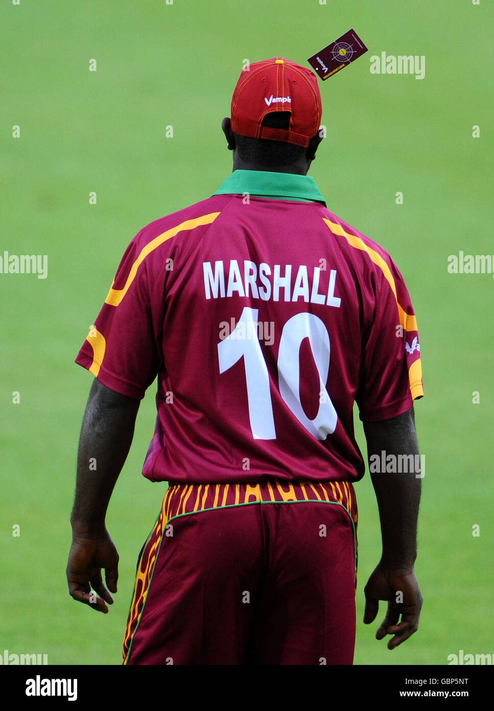 West indies xavier marshall with his brand new cap hi-res stock ...