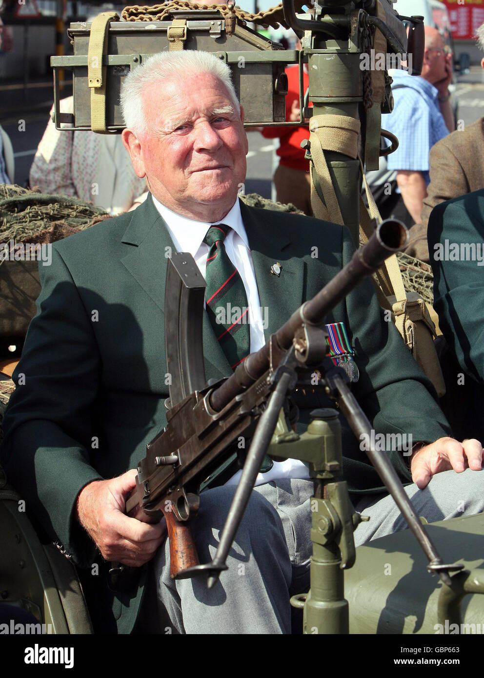 Normandy Veteran, George Thompson, who was a Telegraphist with the ...