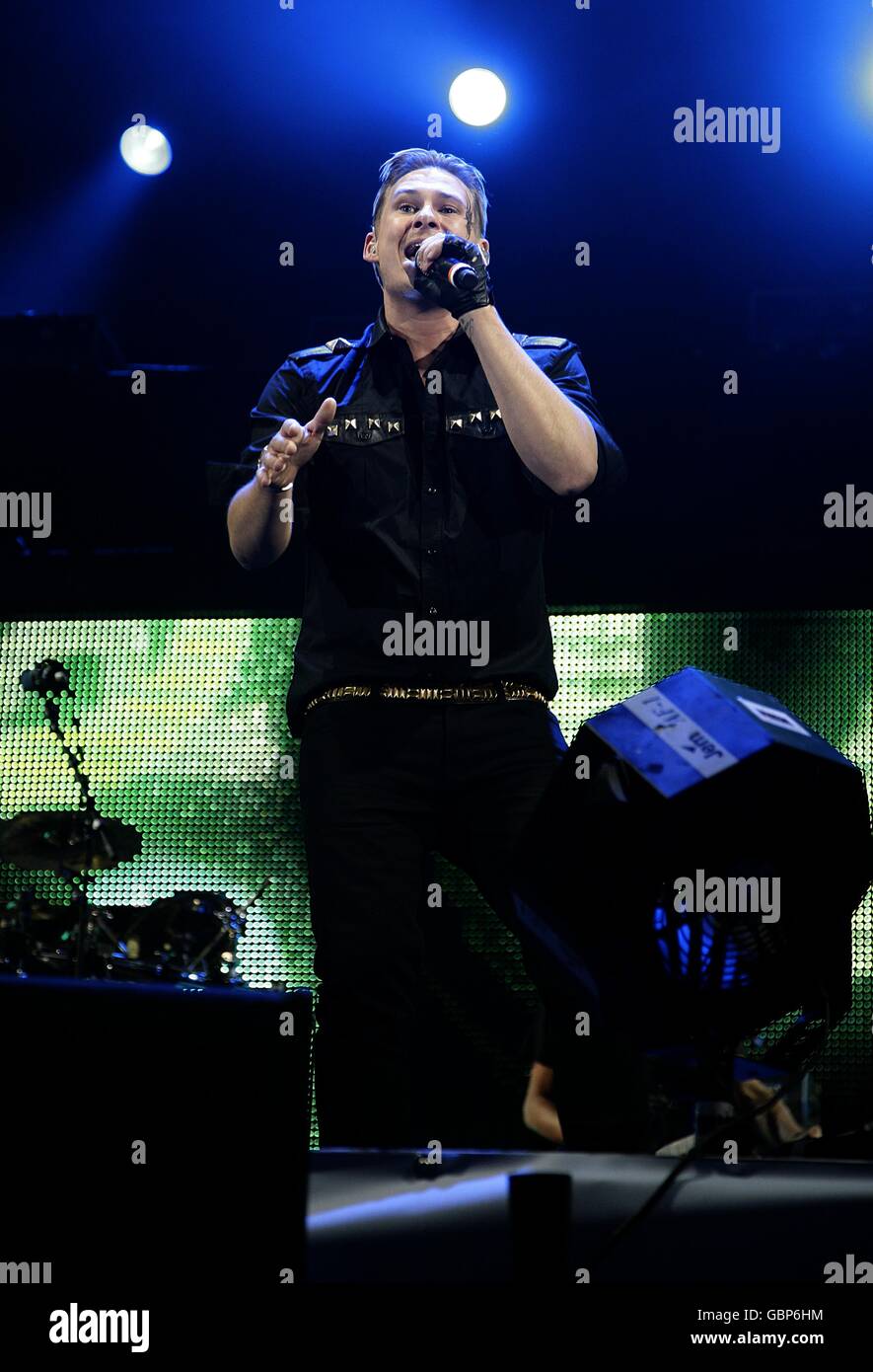 Blue summertime ball with barclaycard at the emirates stadium hi-res ...