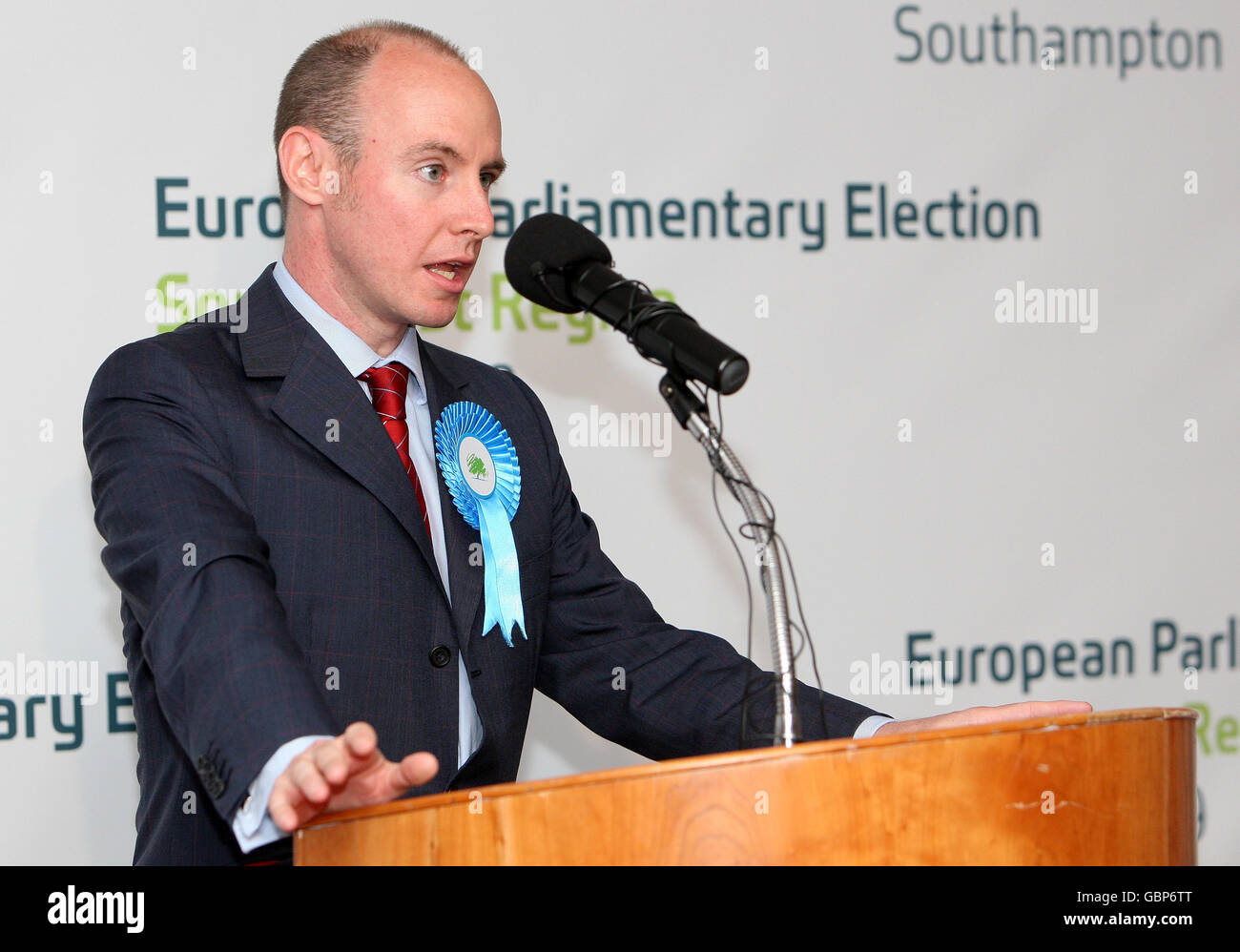 Member of the european parliament mep for south east hi-res stock ...