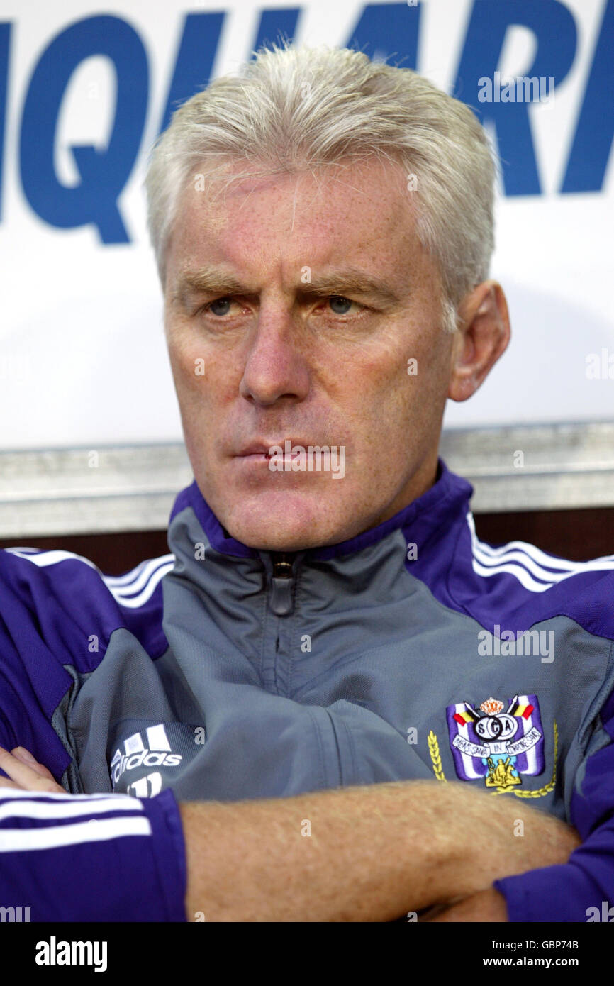 Anderlecht v benfica hugo broos hi-res stock photography and images - Alamy