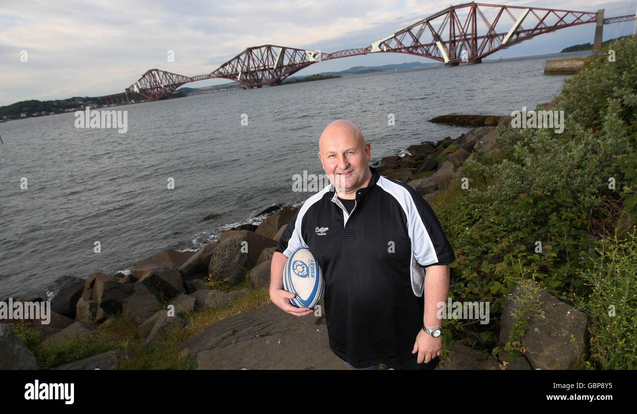 Queensferry Chairman Allan Carson following the training session at ...