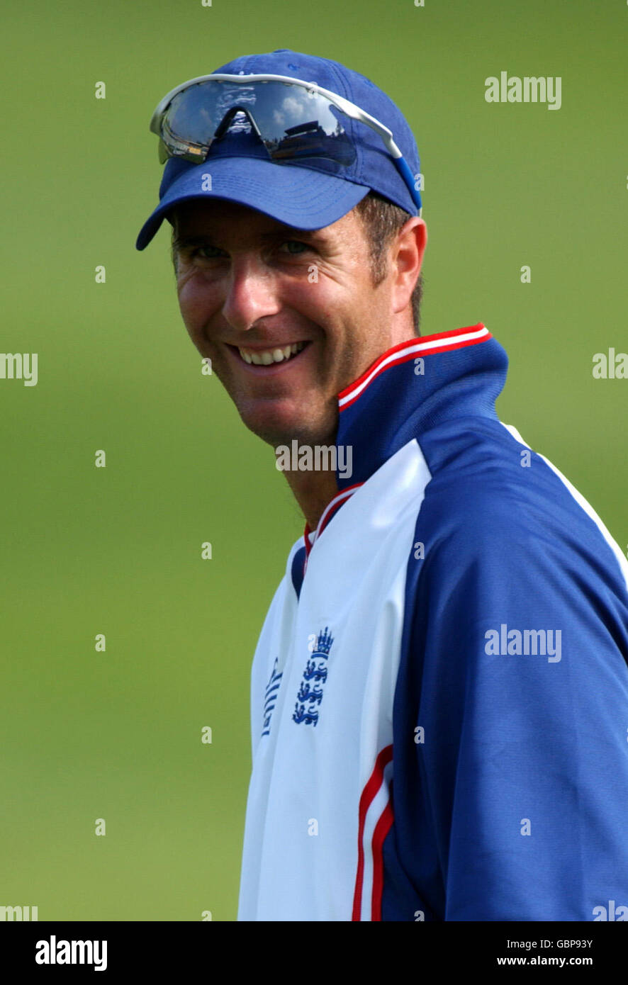 Englands captain michael vaughan hi-res stock photography and images ...