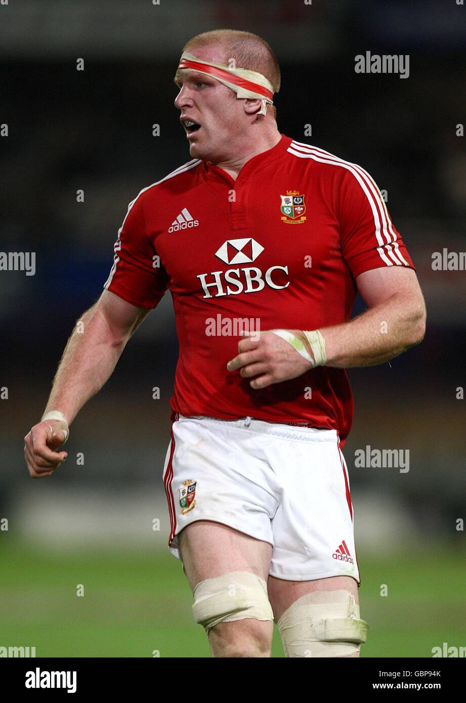 Rugby union tour match british irish lions the absa stadium hi-res ...