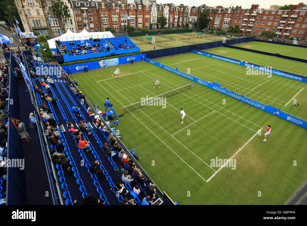 General view of courts at the queens club hi-res stock photography and ...