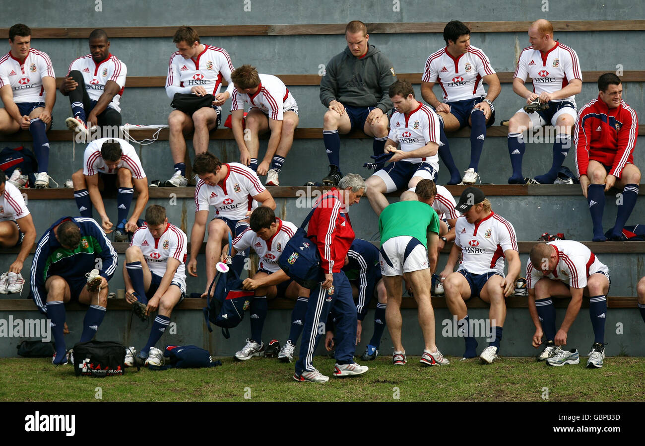 Rugby Union - British and Irish Lions Training Session - Bishops School ...