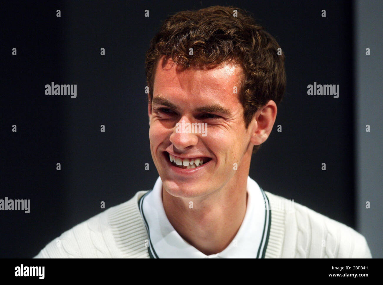 Andy Murray shows his new kit during an Andy Murray Kit Launch at The ...