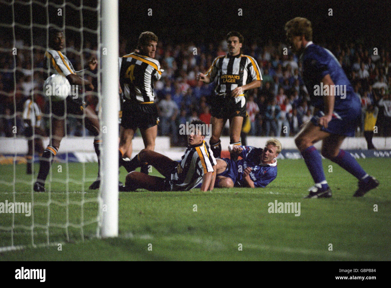 Notts County's (l-r) Dave Regis, Craig Short, Richard Dryden and Dean ...