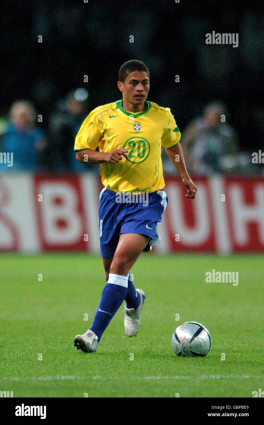 Soccer - International Friendly - Germany v Brazil. Alex, Brazil Stock ...