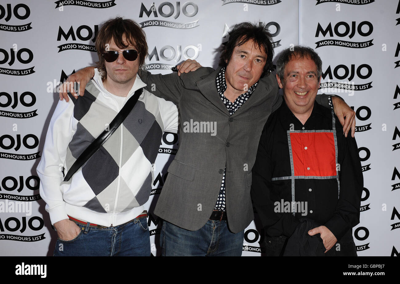 Mojo Awards Honours List- London. The Buzzcocks arrive at the Mojo ...