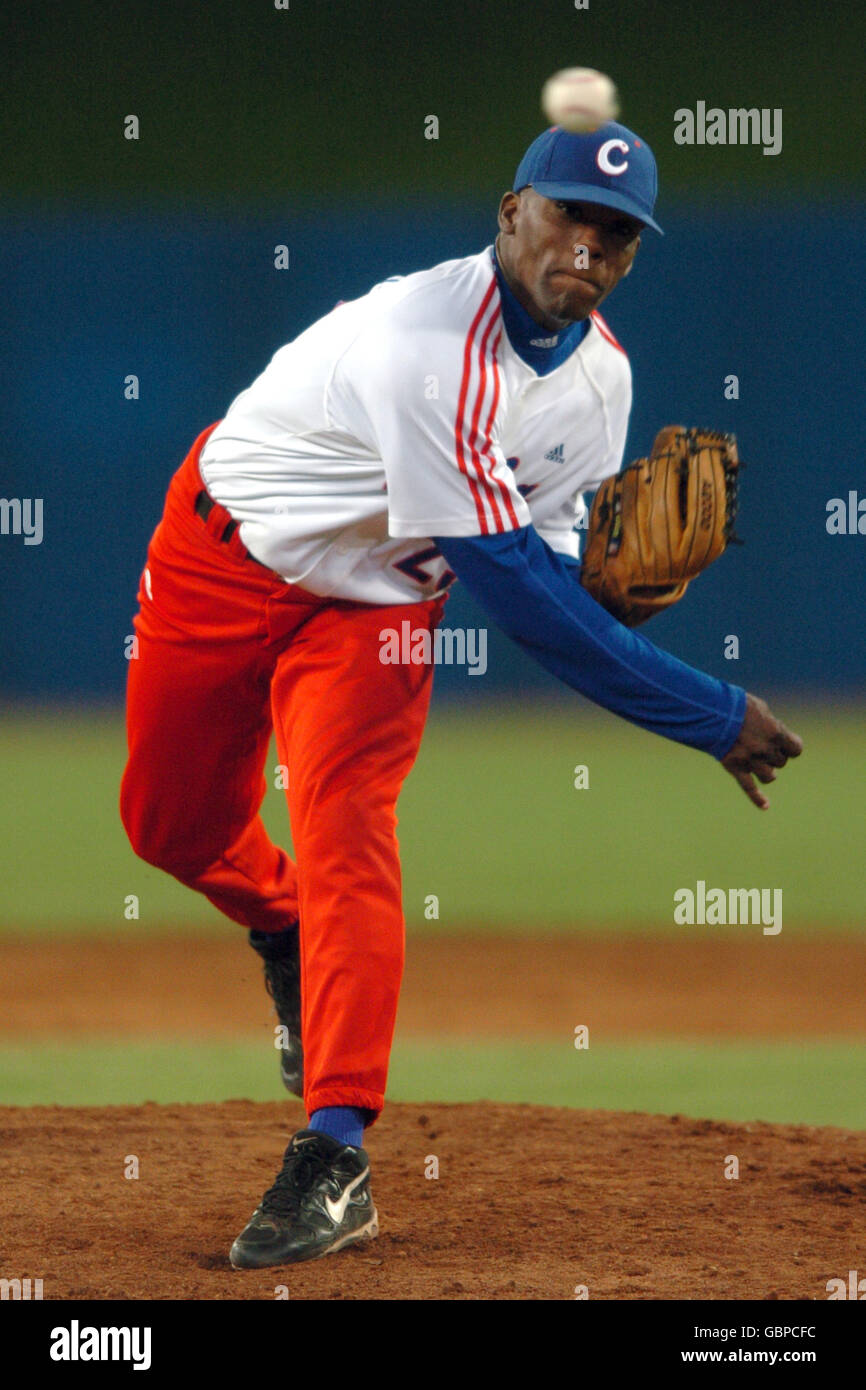Baseball olympic games 2004 menss preliminary round japan cuba hi-res ...