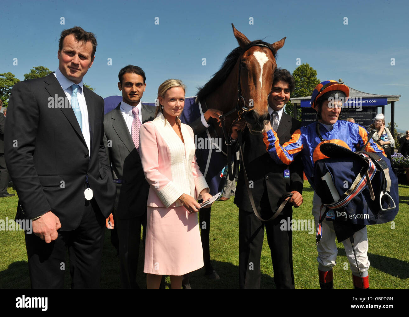 Trainer, David Wachman with Jockey Johnny Murtagh and winning ...