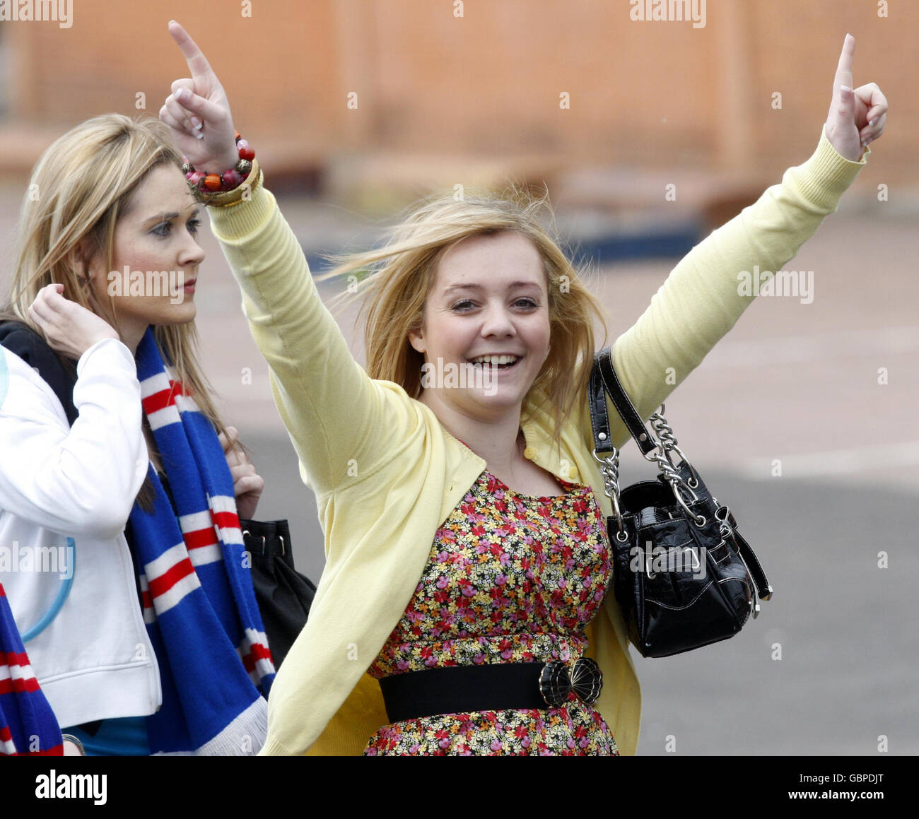 Female Supporters Premier League High Resolution Stock Photography and ...