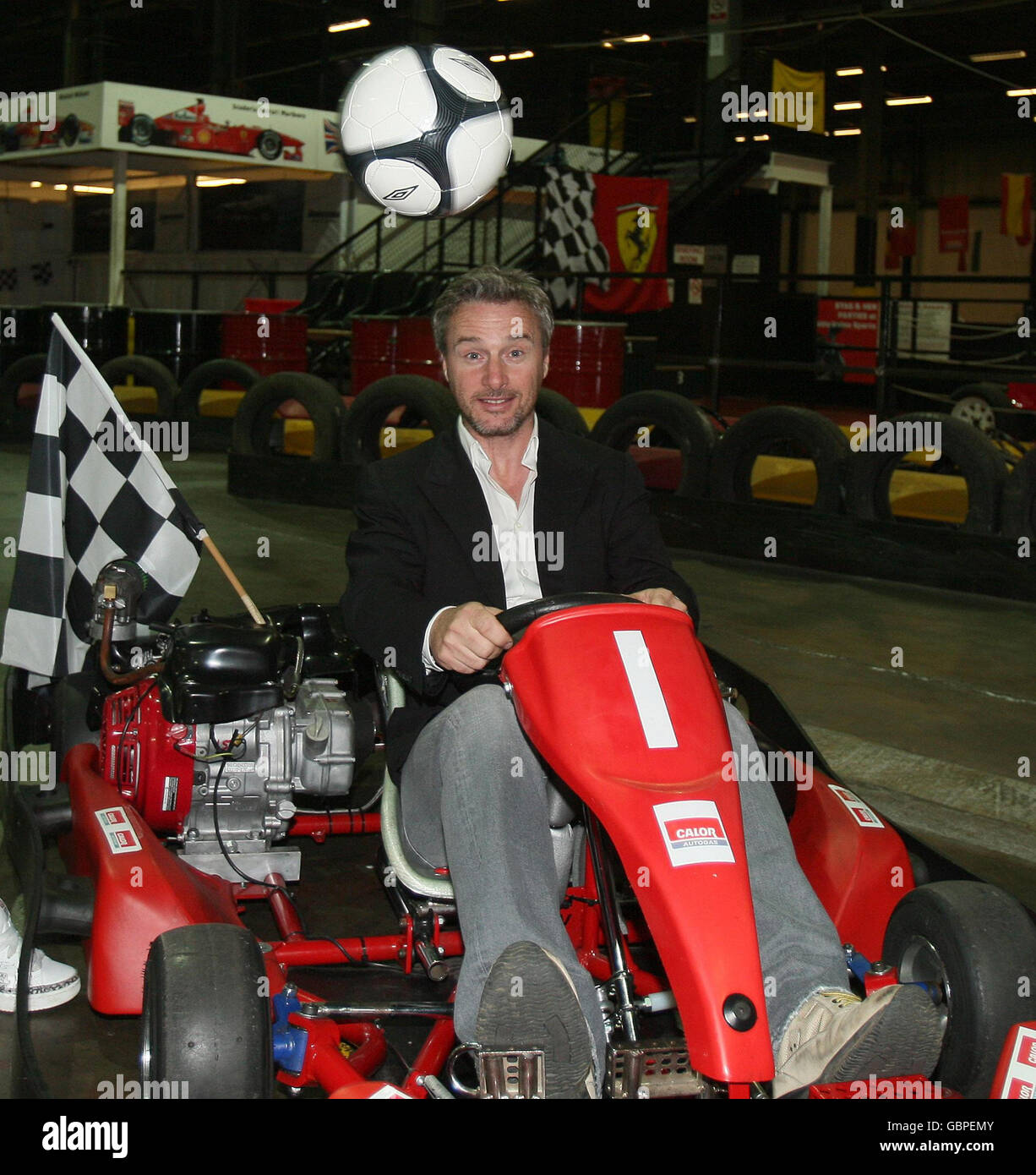 hero Eddie Irvine launching the George Best Foundation second annual ...