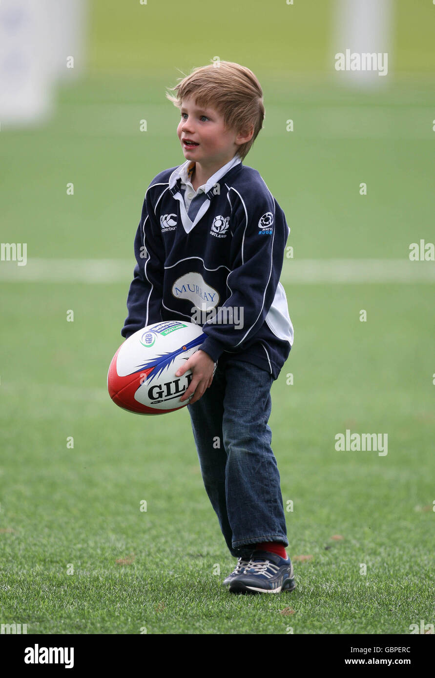 Rugby Union - SRU Scotland Sevens meet kids - G4 Pitches - Murrayfield ...