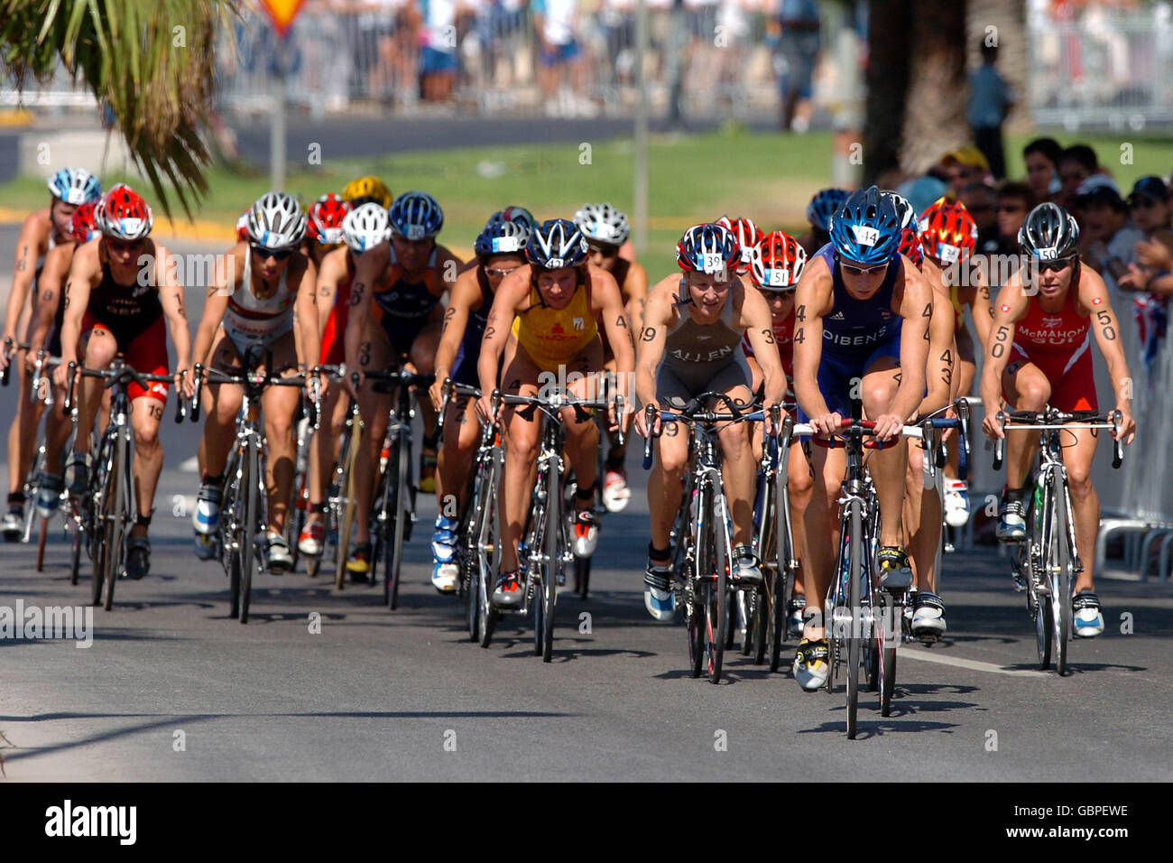 Athletics - Athens Olympic Games 2004 - Women's Triathlon - Cycling ...