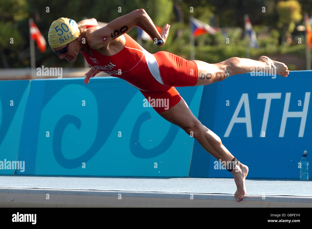 Athletics - Athens Olympic Games 2004 - Women's Triathlon - Swimming ...