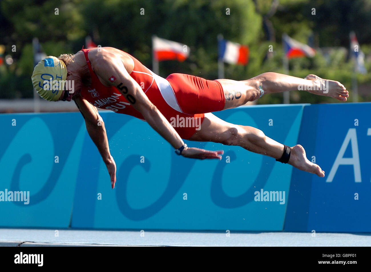 Athletics - Athens Olympic Games 2004 - Women's Triathlon - Swimming ...