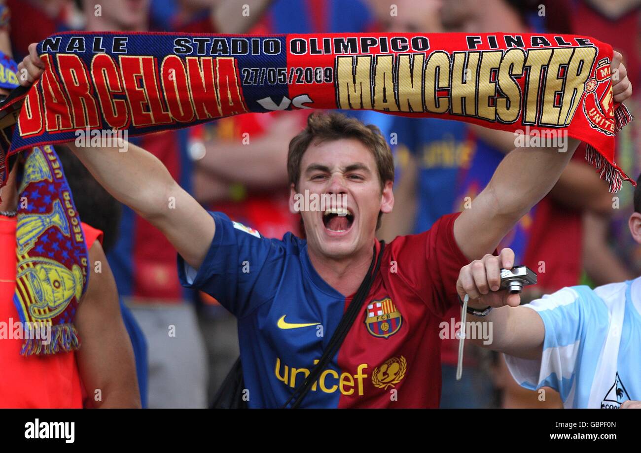 Soccer - UEFA Champions League - Final - Barcelona v Manchester United ...