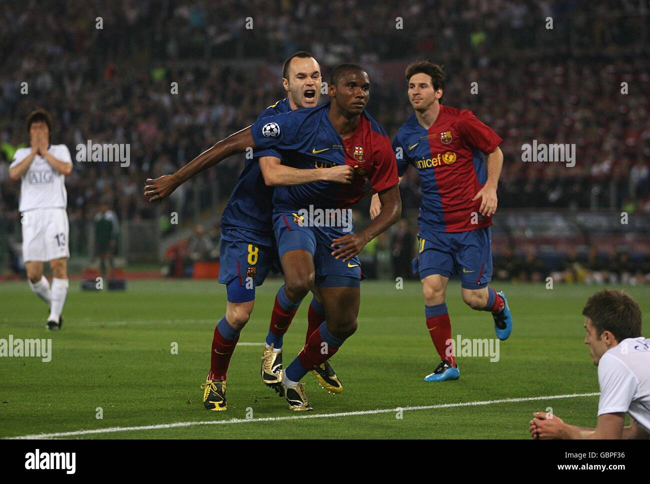 Soccer - UEFA Champions League - Final - Barcelona v Manchester United ...