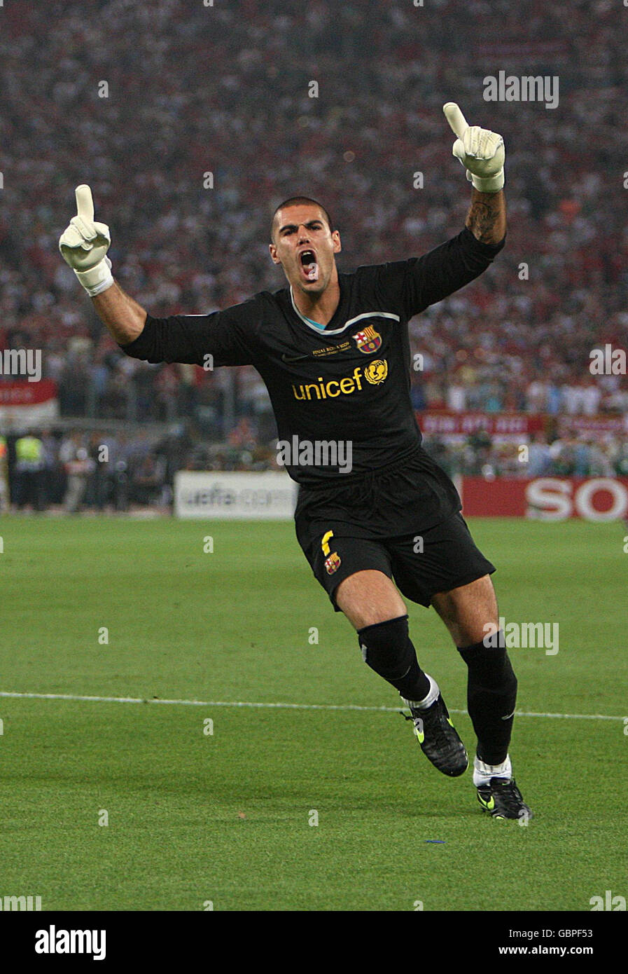 Barcelona 2009 champions league final hi-res stock photography and ...