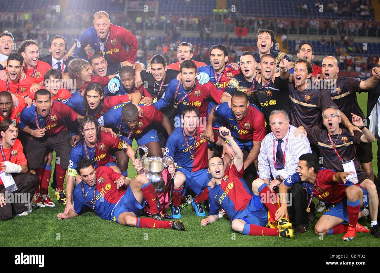 Soccer - UEFA Champions League - Final - Barcelona v Manchester United ...