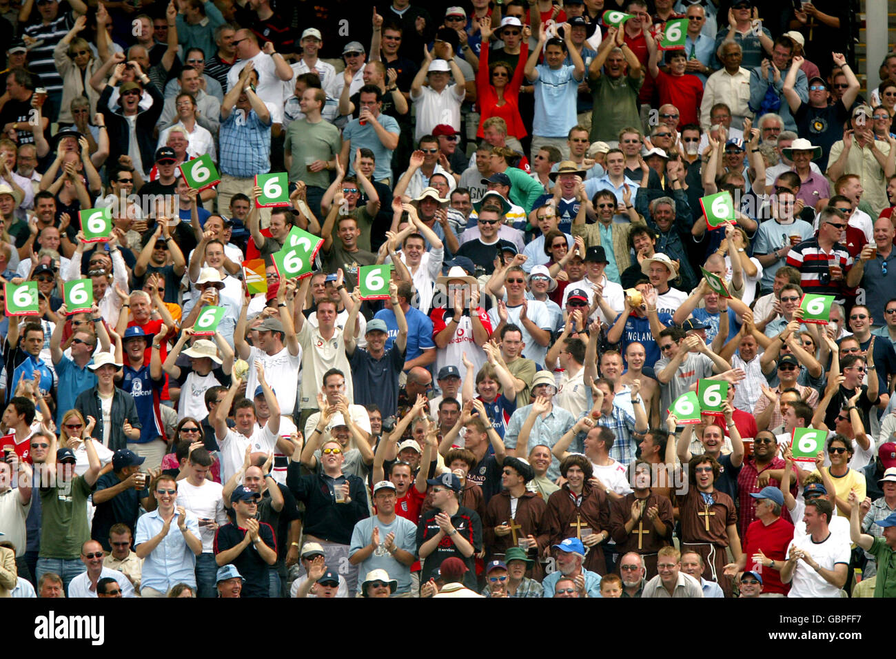 The crowd cheer a six hi-res stock photography and images - Alamy