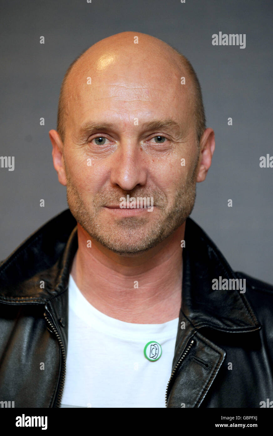 Perry McCarthy (the original Top Gear Stig) poses for media during the ...