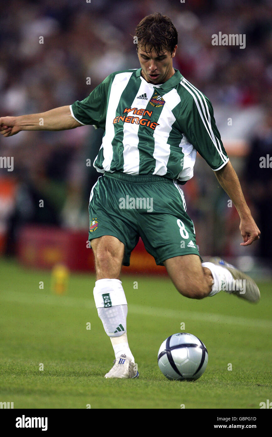 Soccer - UEFA Cup - Second Qualifying Round - First Leg - Rapid Vienna ...