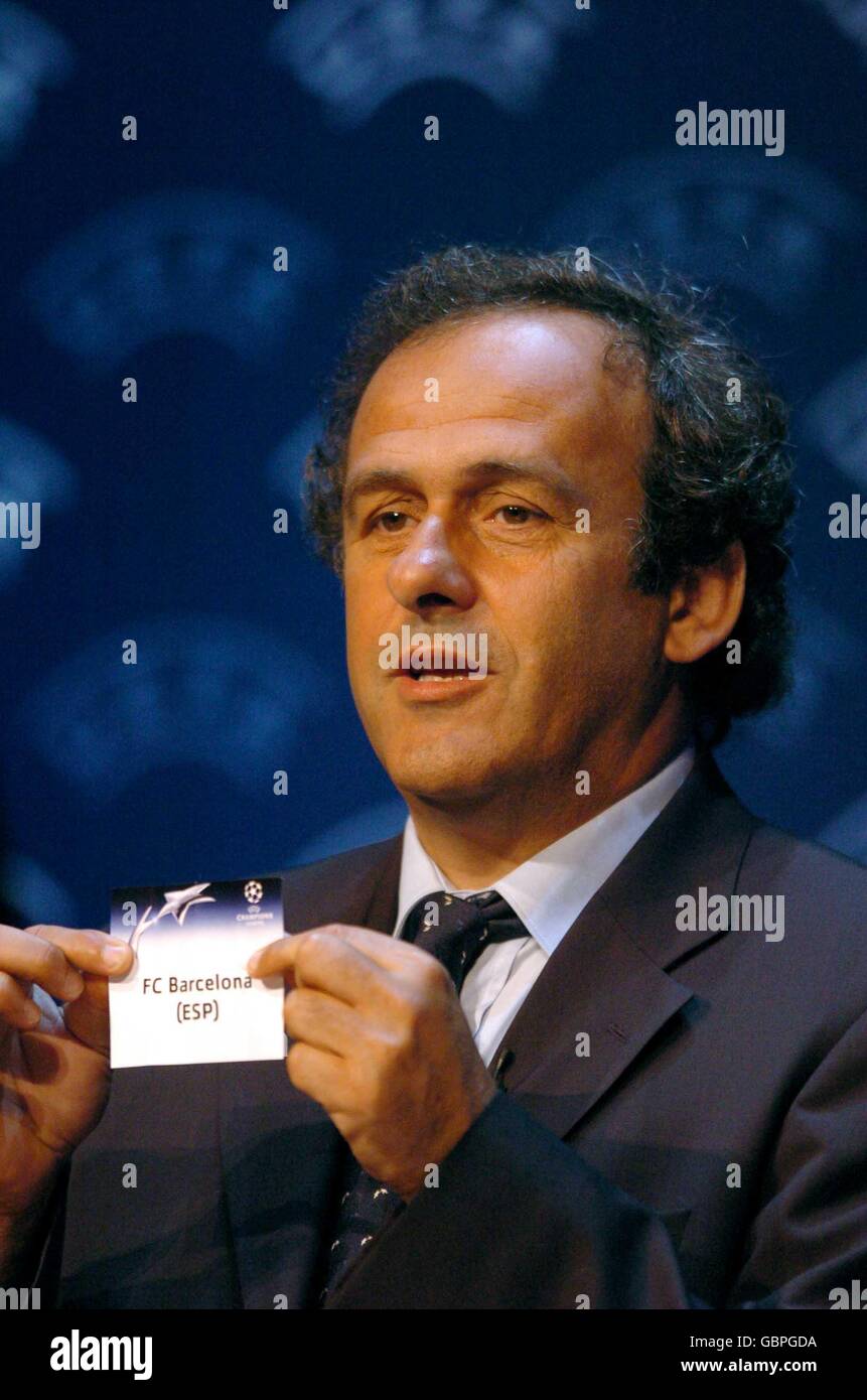 Soccer - UEFA Champions League Draw - Monaco Stock Photo - Alamy