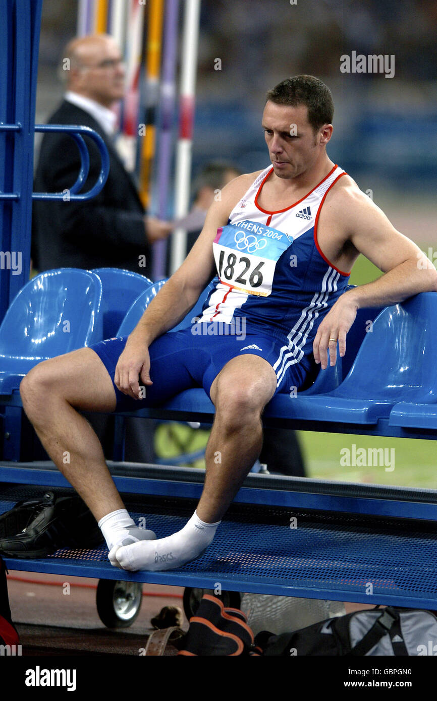 Athletics - Athens Olympic Games 2004 - Men's 100m Final Stock Photo ...