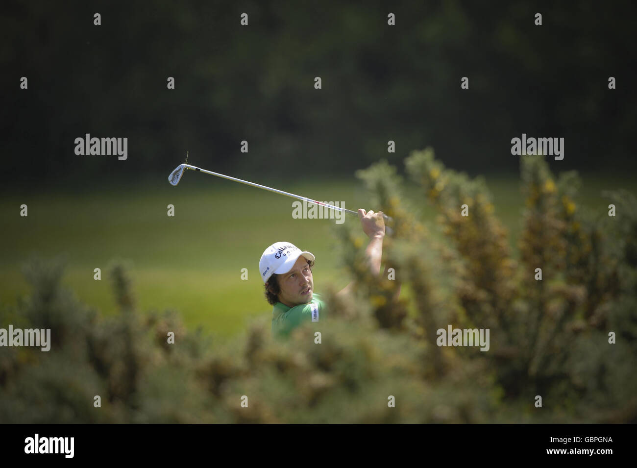 Golf - The European Open - Round Two - The London Golf Club Stock Photo ...